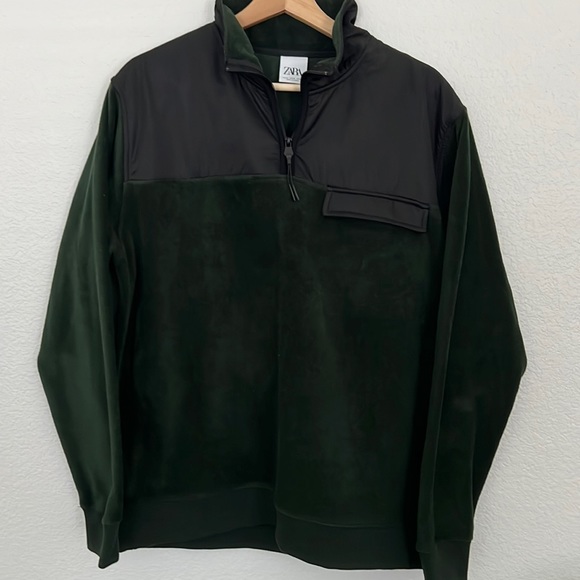 Zara | Sweaters | Zara Quarter Zip Pullover | Poshmark